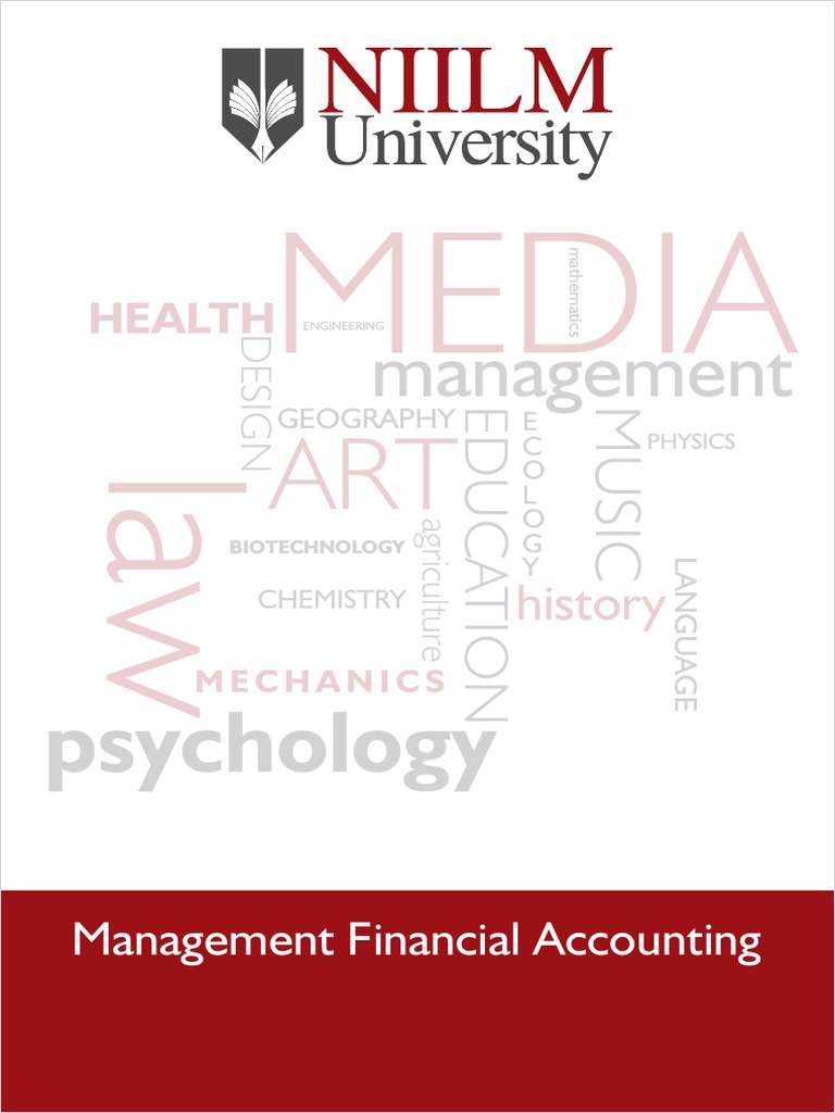 Management & Financial Accounting | PDF | Management Accounting ...