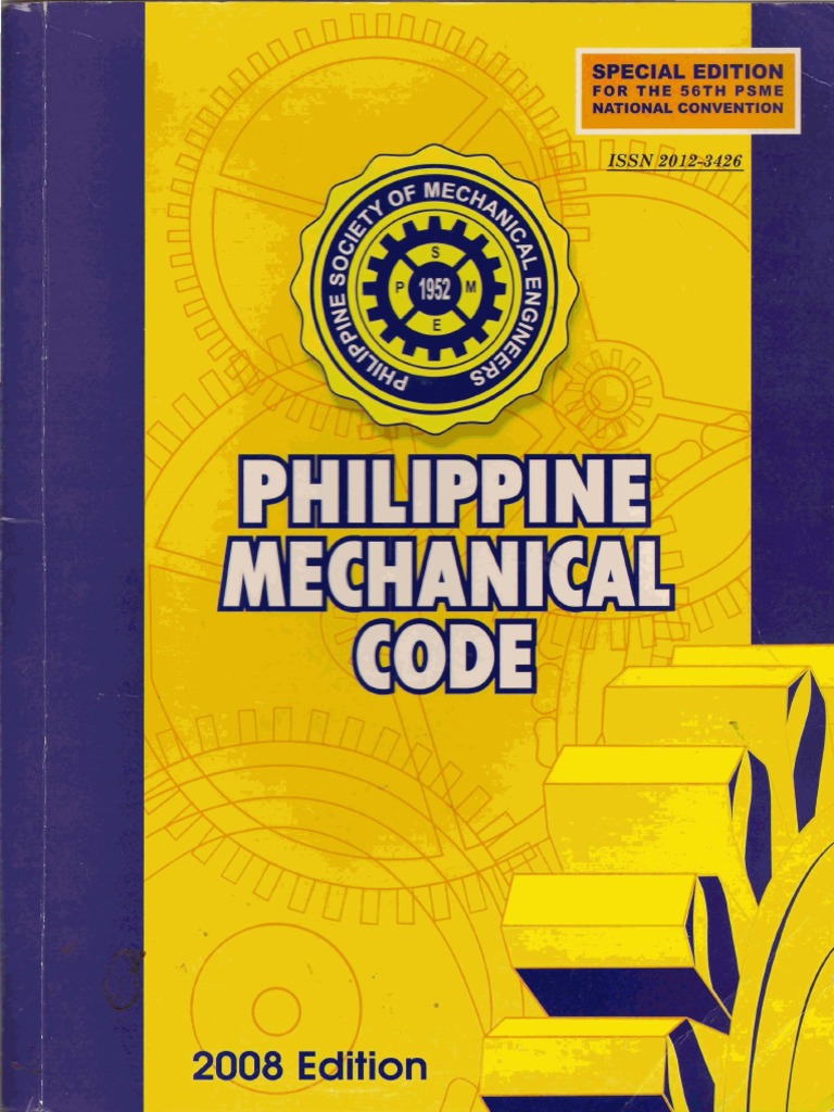 Philippine Mechanical Code 2008 | PDF | Air Conditioning | Pump