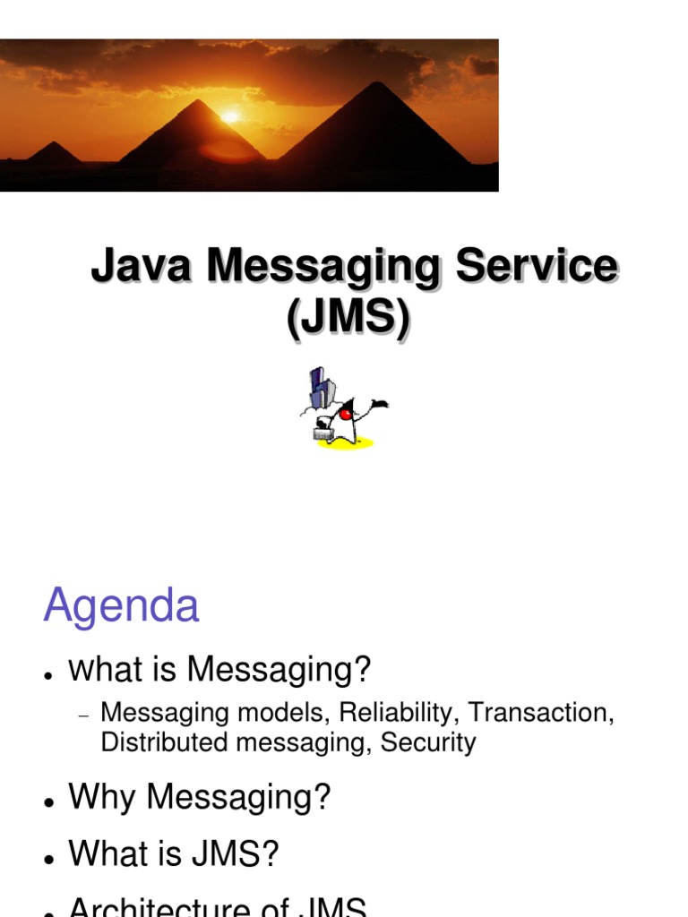 Java Messaging Service Jms Pdf Application Programming Interface Computer Programming