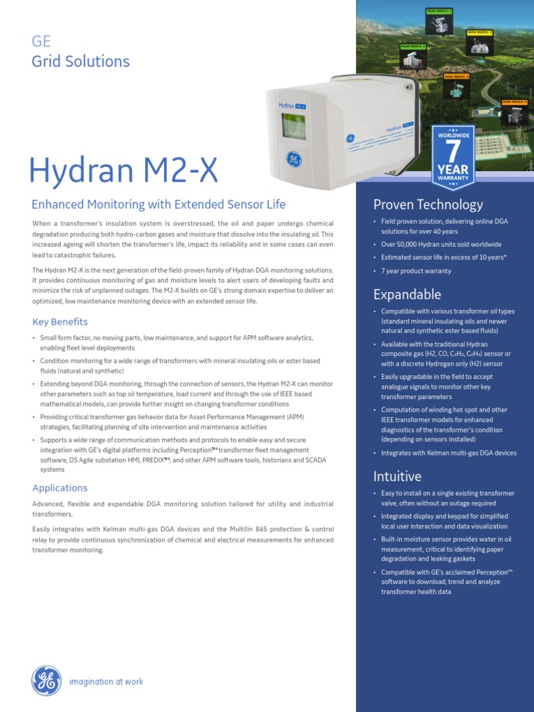 HydranM2 X Brochure en 2018 03 Grid GA 1644 R002 HR | PDF | Transformer ...