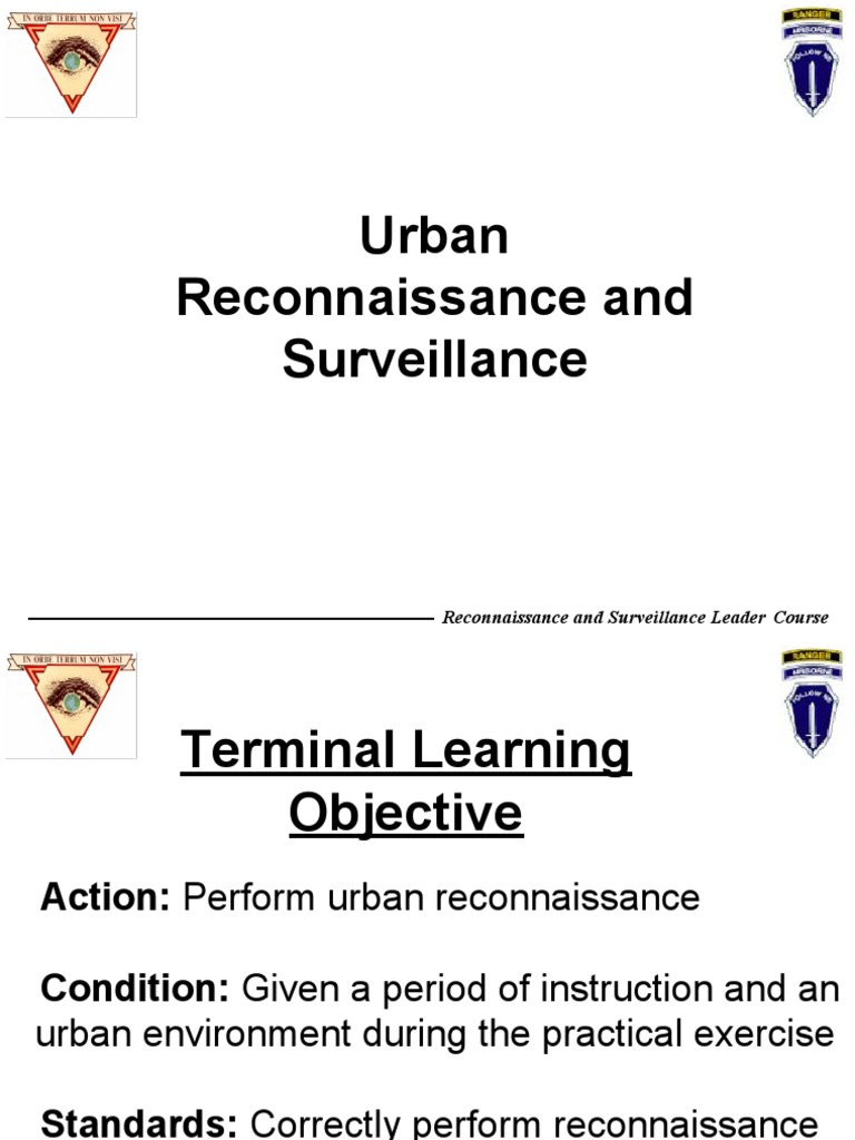 Long Range Recon Leader Course Lecture | PDF | Reconnaissance ...
