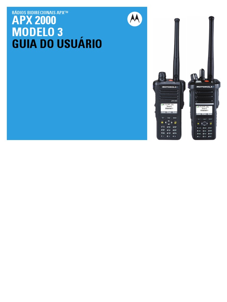 Manual Apx2000 | PDF | Direitos Autorais | Bluetooth