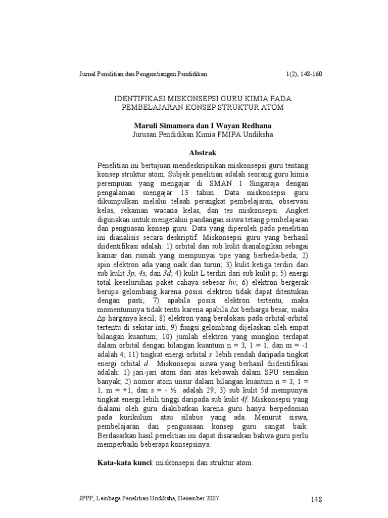 MISKONSEPSI Maruli - Simamora | PDF