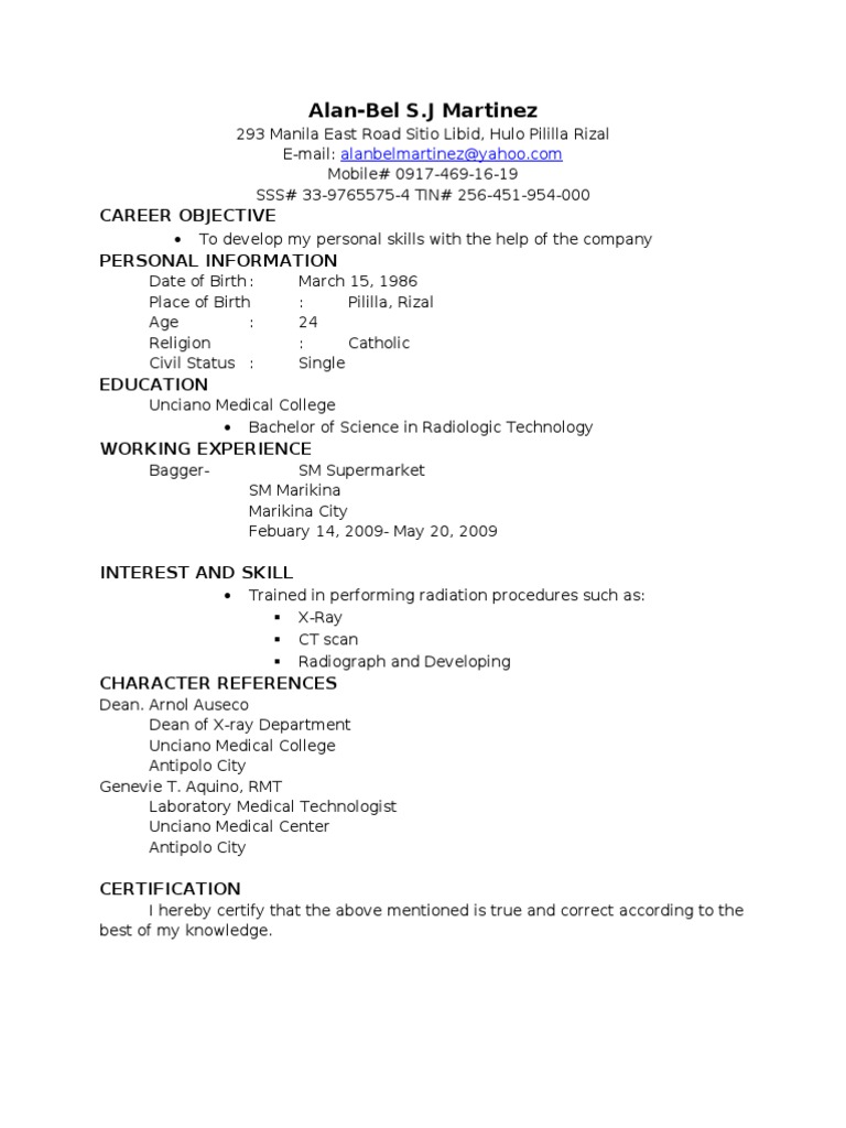 Alan Resume | PDF