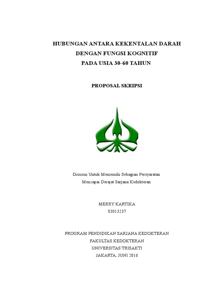 Cover Skripsi | PDF