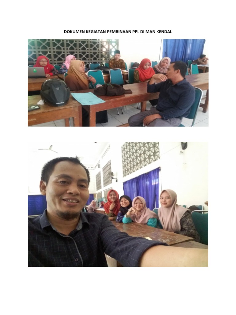 Dokumen Kegiatan Pembinaan PPL Di Man Kendal | PDF