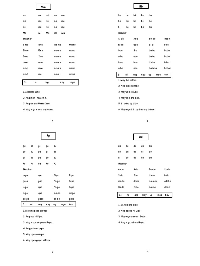 Basahon Sa Bata (Cebuano) | PDF