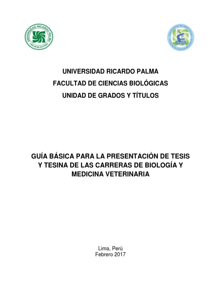 Guia Basica para La Presentacion de Tesis y Tesinas Final Feb. 2017 ...
