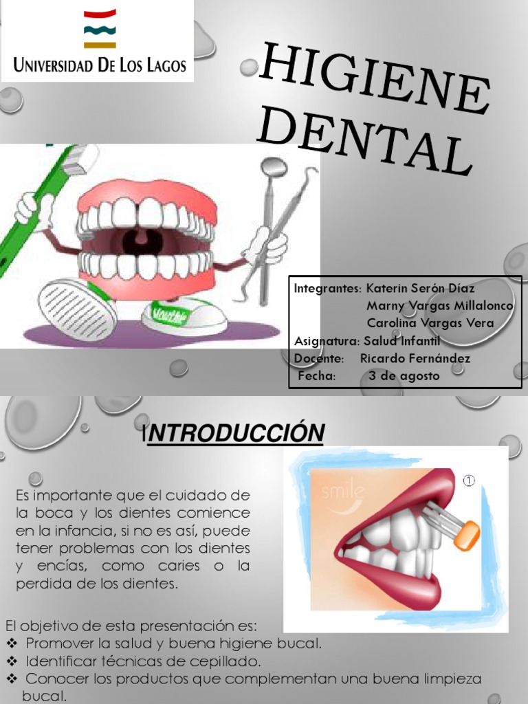 Higiene Dental | PDF | Higiene oral | Especialidades Medicas