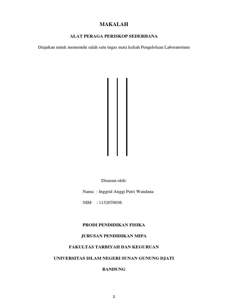 Makalah Penglab | PDF