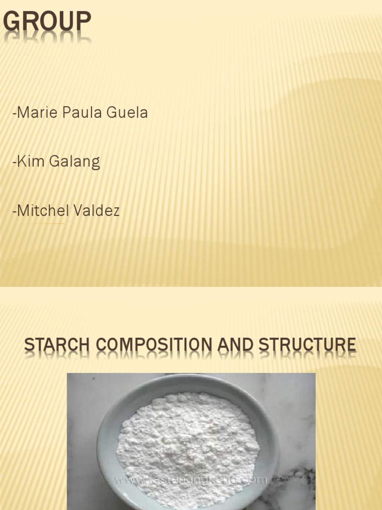 Starch Composition and Structure | Starch | Carbohydrate Chemistry