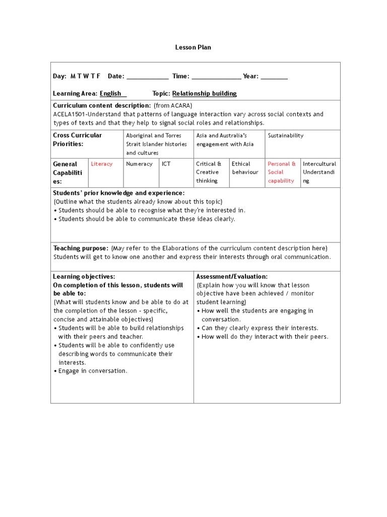 Simlab Lesson Plan | PDF | Curriculum | Lesson Plan