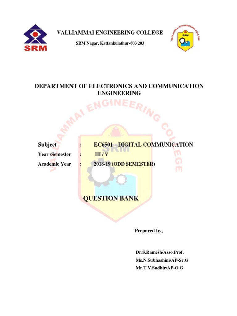 DC Question Bank | PDF | Sampling (Signal Processing) | Algorithms