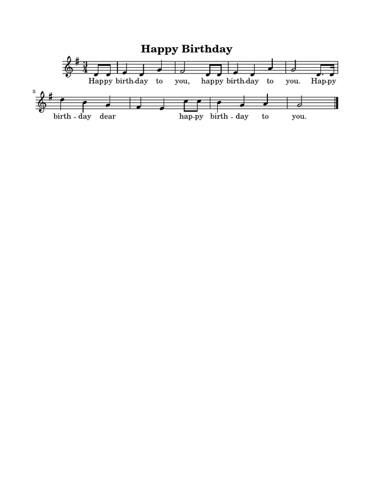 Happy Birthday PDF | PDF