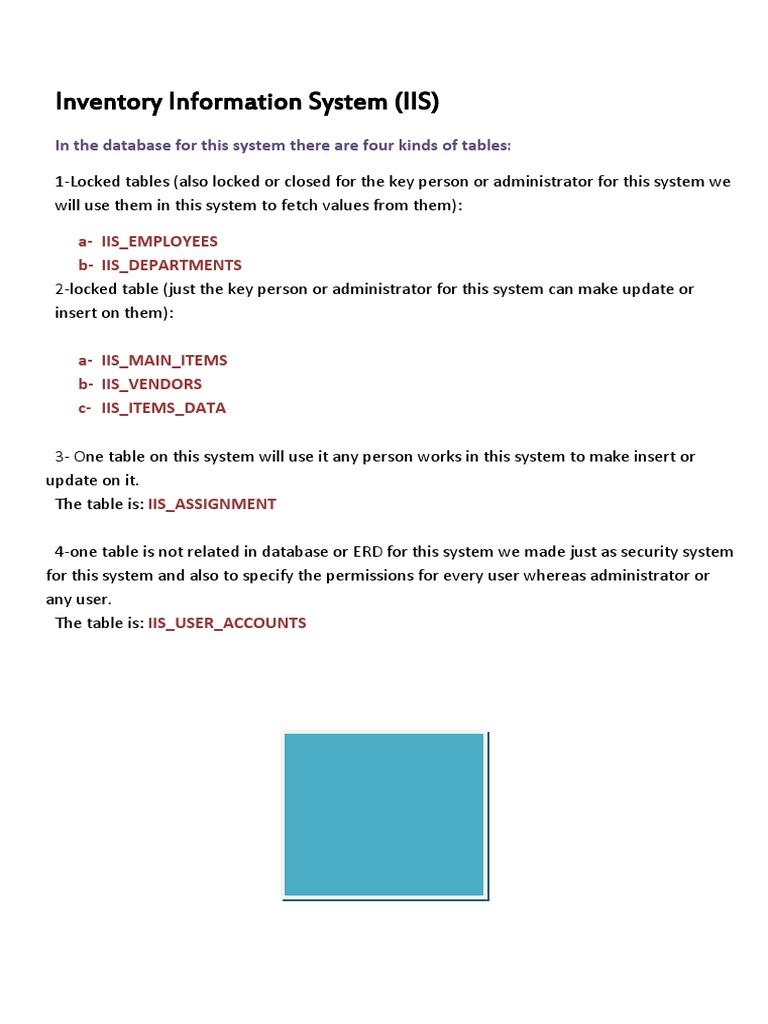 IIS Database | PDF | Information Technology Management | Scientific ...
