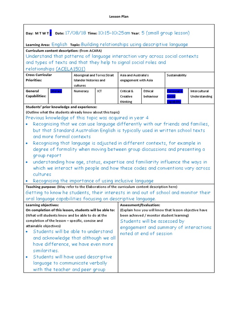 Simlab Lesson Plan | Download Free PDF | Lesson Plan | Curriculum