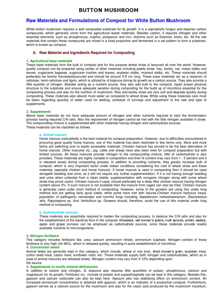 Optimizing Raw Material Selection and Nutrient Formulations for High ...