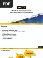 ANSA Tutorial: Geometry Cleanup & Meshing | PDF | Computer Aided Design ...