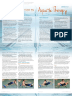 Hydrotherapy Principles & Techniques | PDF | Clinical Medicine