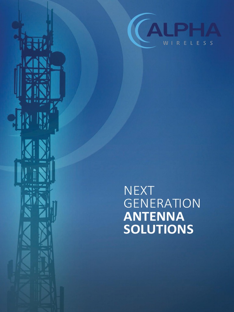 AlphaWireless Product Catalogue 23-2-15 V4 | PDF | Decibel ...