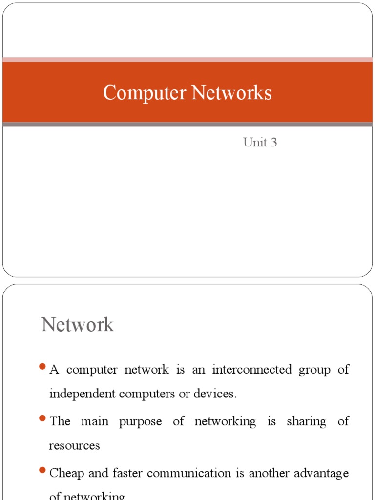 Computer Networks Unit 3 Pdf Computer Networking Network Topology 7707