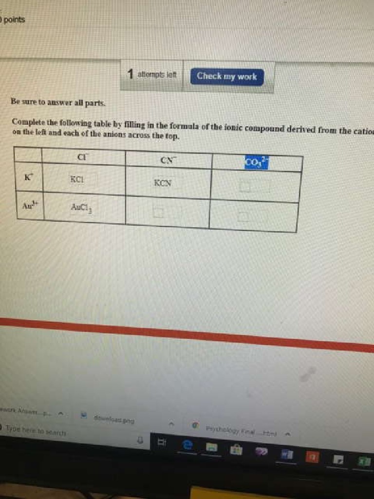 Ionic Compounds New | PDF