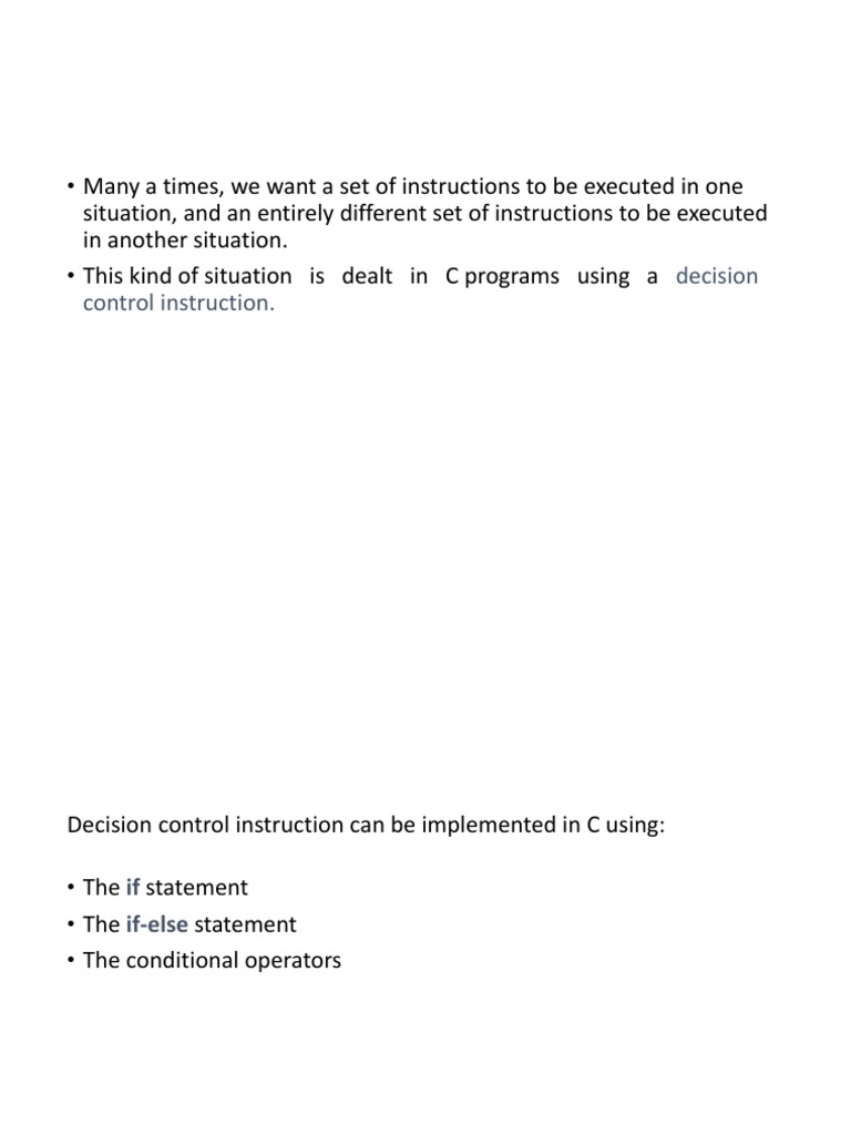 Chapter 2 Decision Making | PDF | Areas Of Computer Science | Software ...