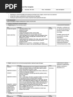 Caltpa Cycle 1 Lesson Plan | PDF | Shape | Lesson Plan