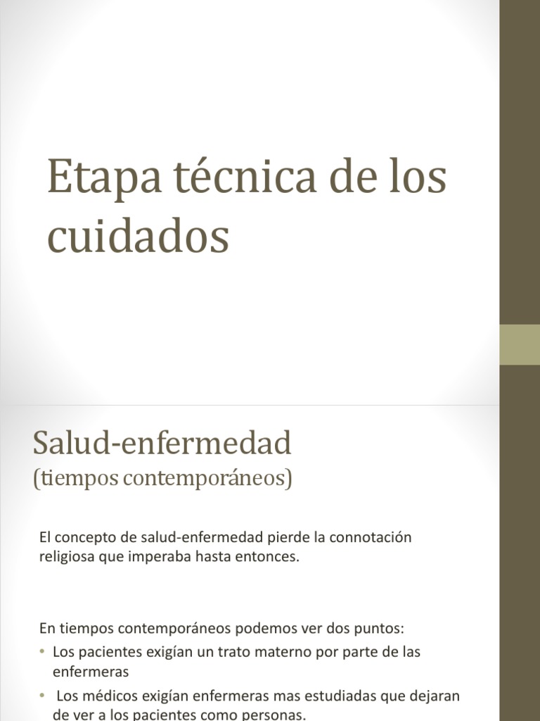 Etapa Técnica de Los Cuidados Etimologia | PDF | ruiseñor de Florencia ...