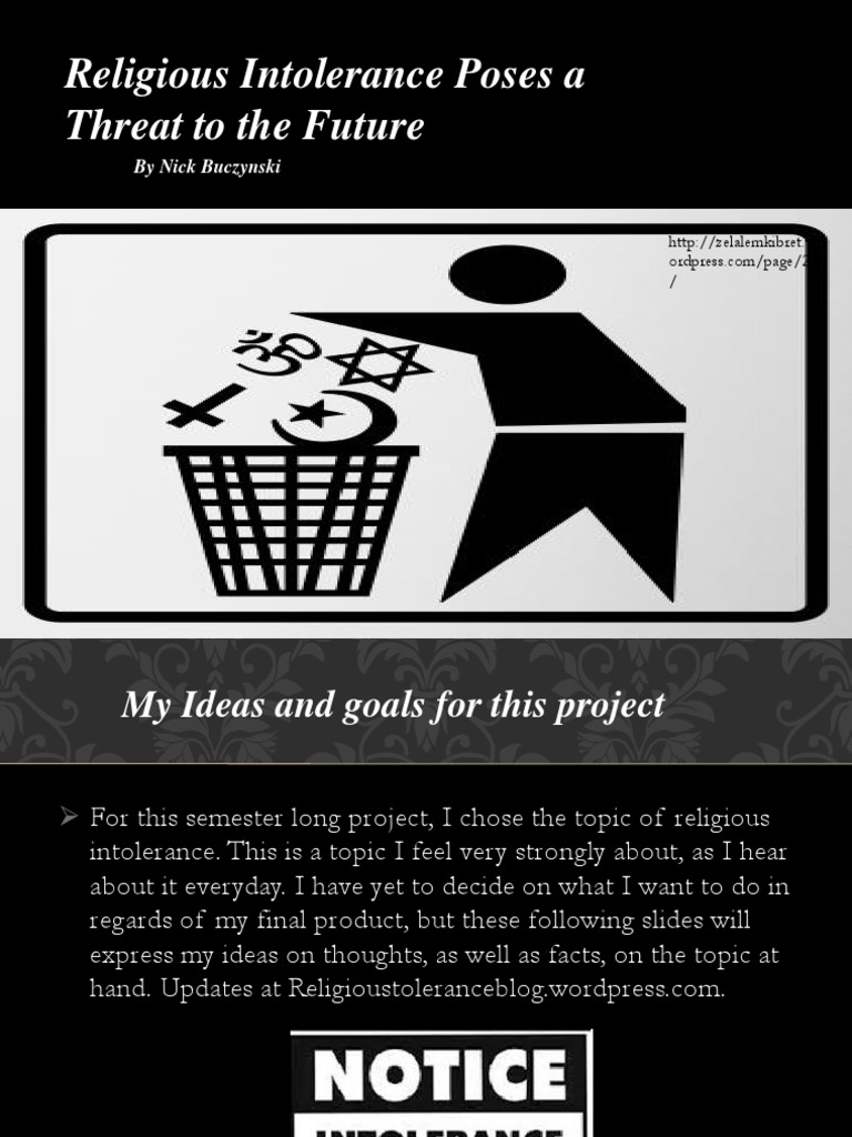 Understanding Religious Intolerance | PDF | Monotheism | Toleration