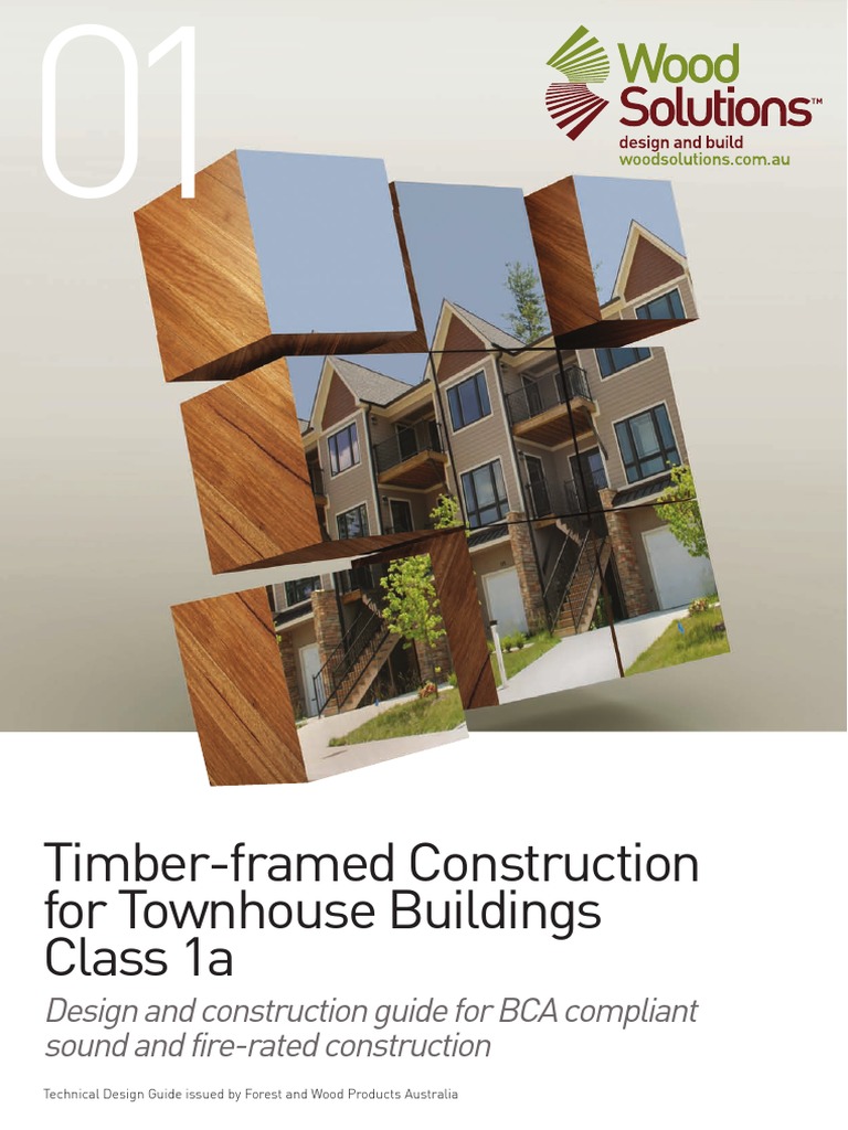 Timber-Framed Construction For Townhouse Buildings Class 1a | PDF ...