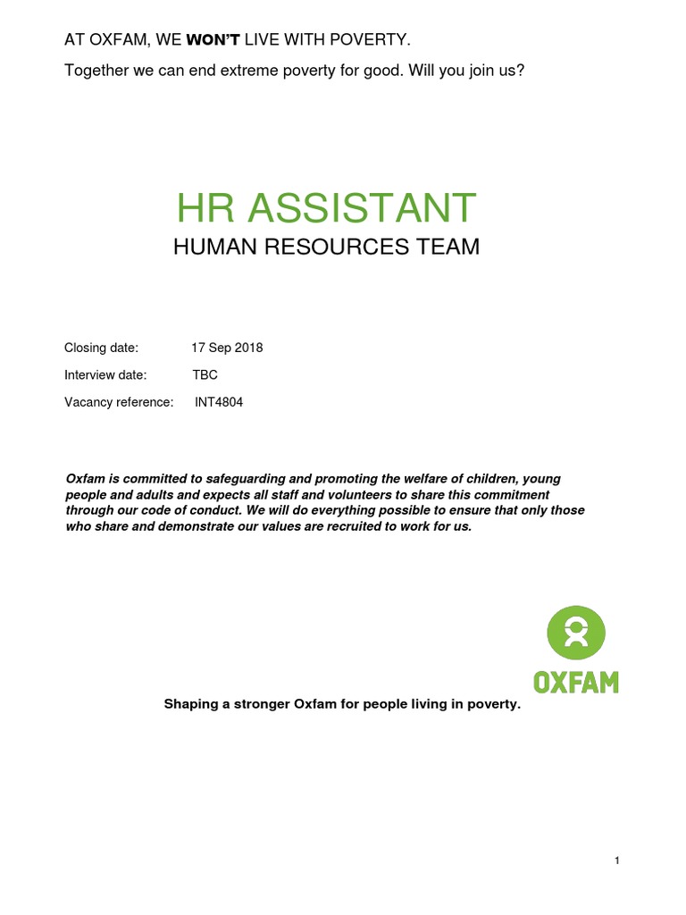 HR Assistant | PDF | Employment | Human Resource Management