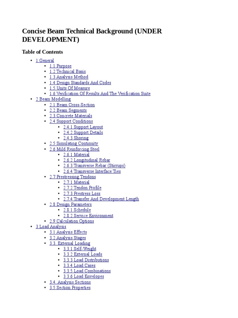 Concise PT PDF | PDF | Beam (Structure) | Prestressed Concrete