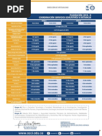 Cronograma PIRC 2025-2 Junio | PDF