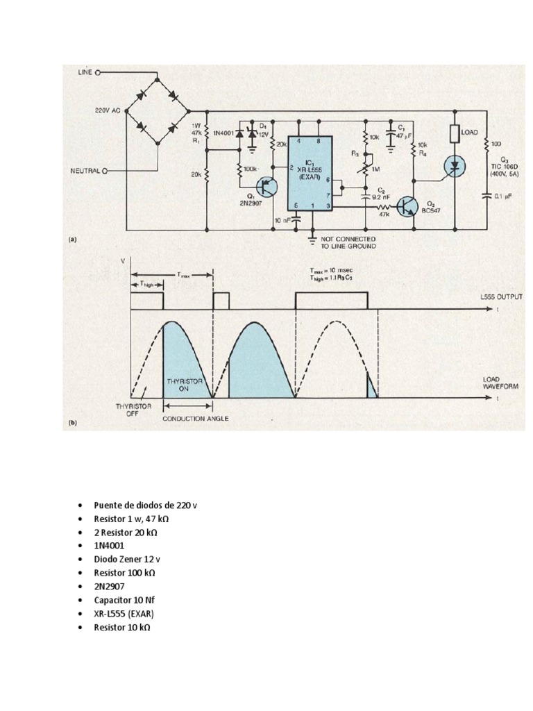Phase Control Circuit | PDF