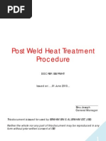 Inspection Check List PWHT-Post Weld Heat-Treatment: Inspection Process ...