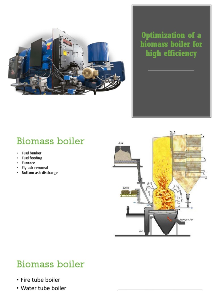 Optimization of A Biomass Boiler For High Efficiency | PDF