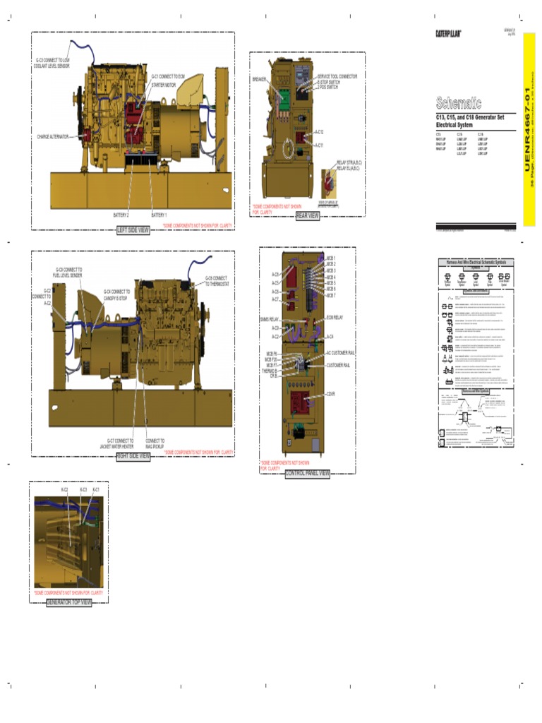 C13, C15 and C18 Generator Set Electrical System | PDF | Electrical ...