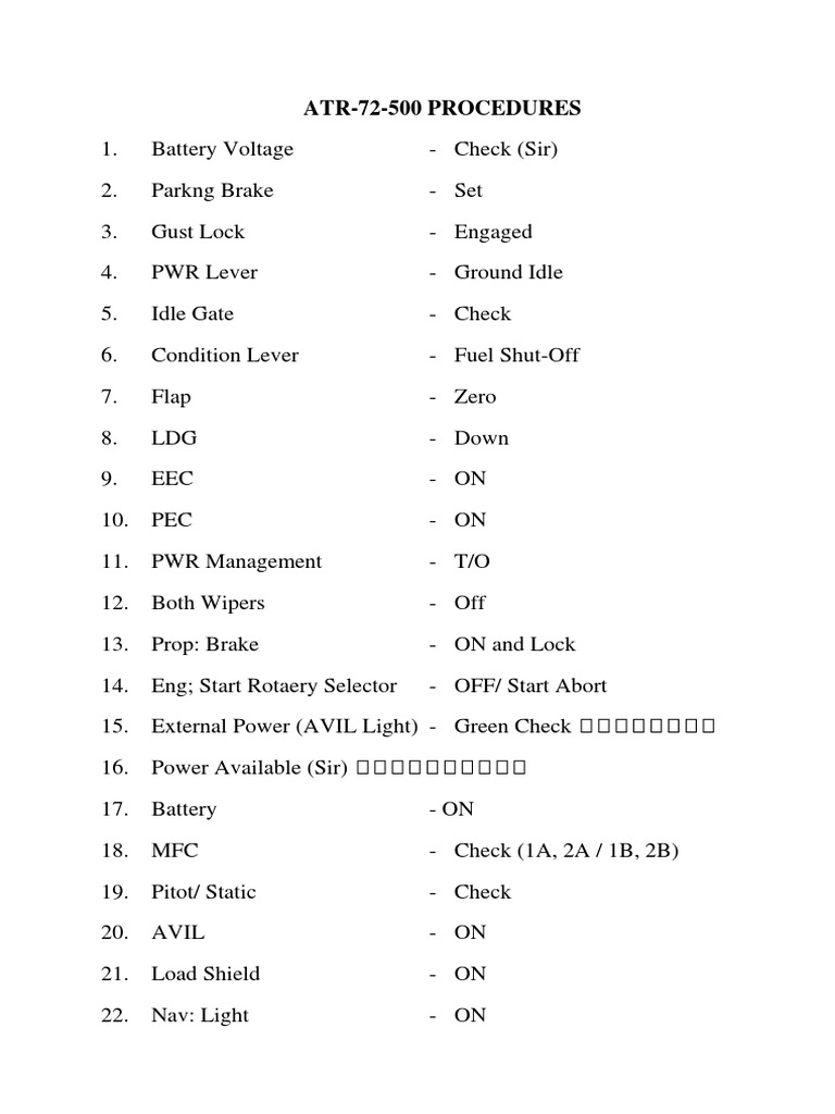 ATR Procedure | PDF | Transponder (Aeronautics) | Aviation