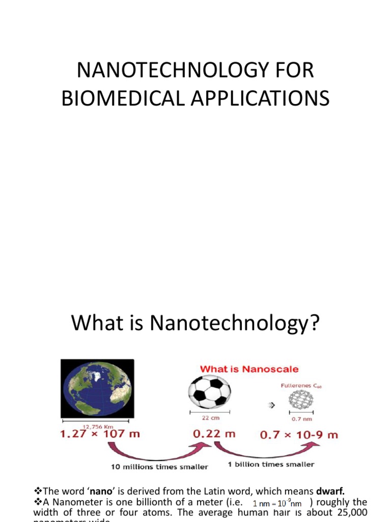 Nanotechnology For Biomedical Applications | PDF | Nanotechnology ...