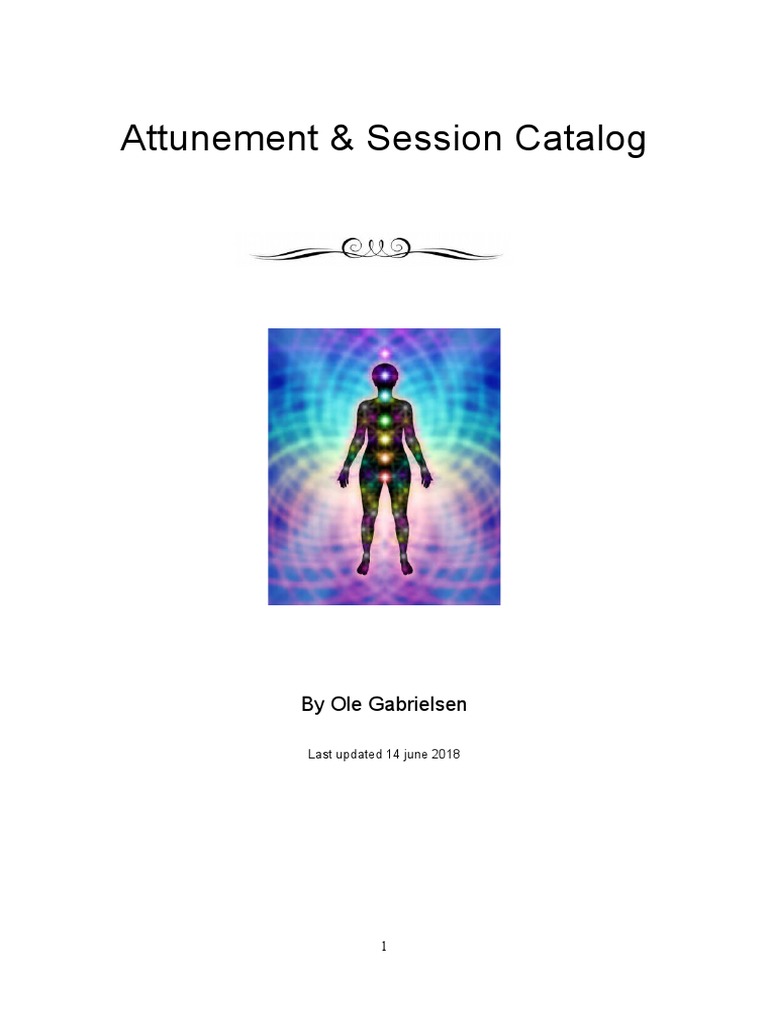 Attunement & Session Catalog: by Ole Gabrielsen | PDF | Gemstone ...
