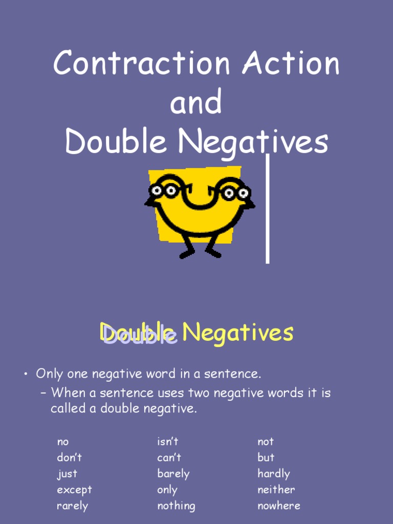 Understanding Double Negatives | PDF