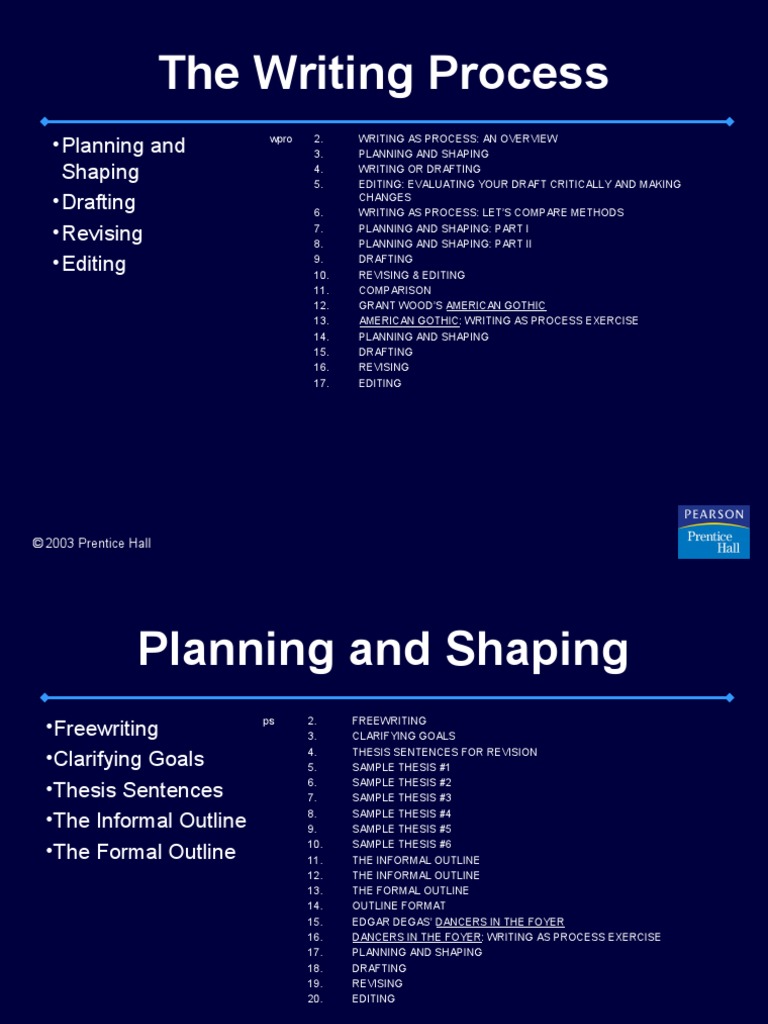 Detailed Table of Contents | PDF | Citation | Grammar