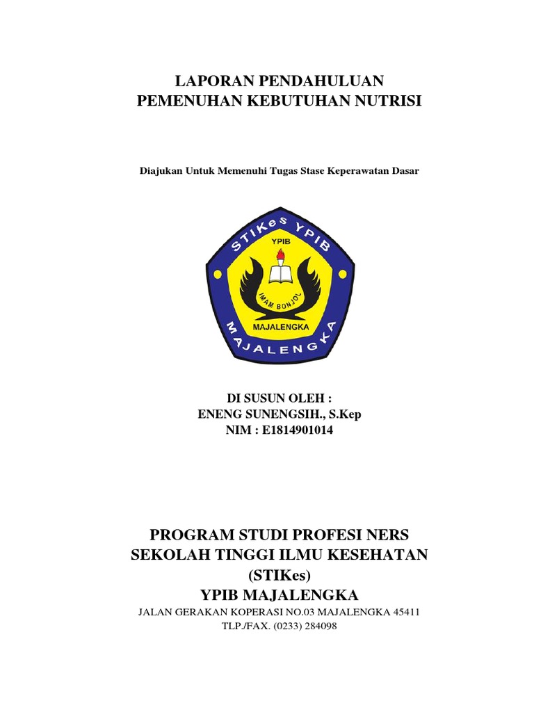 LP Kebutuhan Nutrisi | PDF