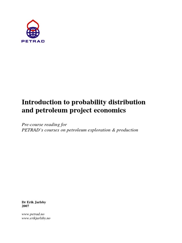 Probability and Project Economics Guide | PDF | Standard Deviation ...
