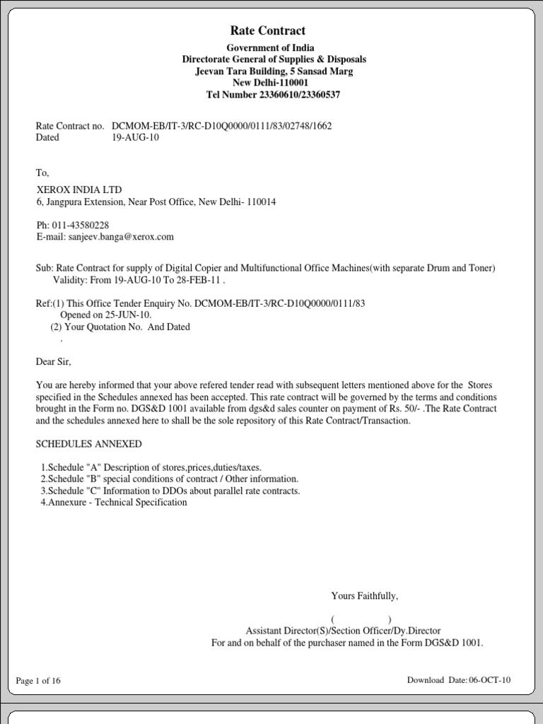 RC1 | Photocopier | Invoice