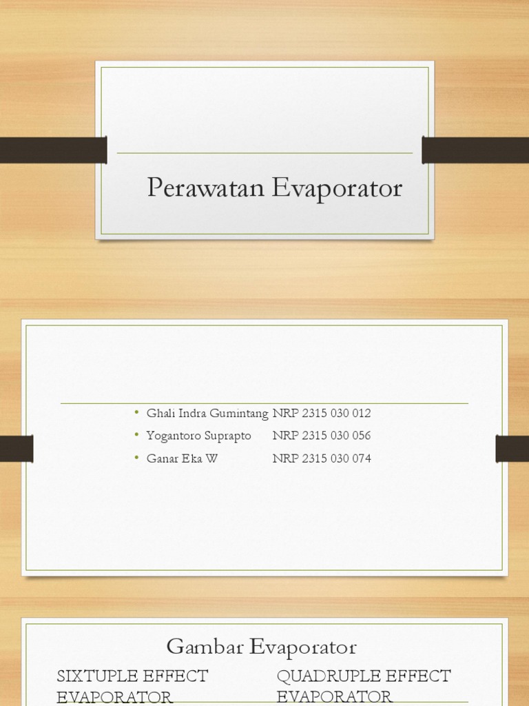 Perawatan Evaporator | PDF | Griya & Taman