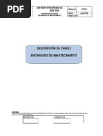 Funciones Del Bodeguero | PDF | Almacén | Calidad (comercial)