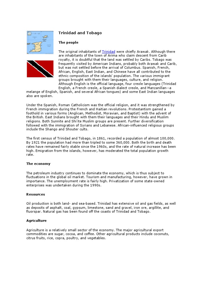 Trinidad and Tobago | Trinidad And Tobago | Christopher Columbus