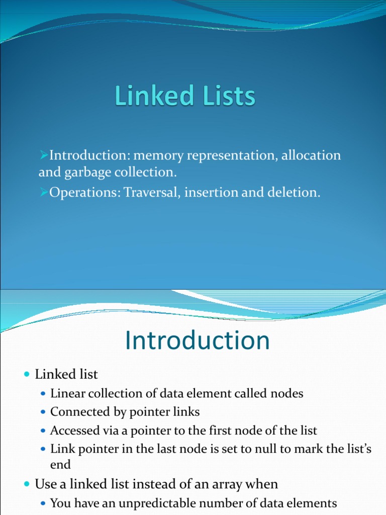 Linked List | PDF | Pointer (Computer Programming) | Information Technology Management